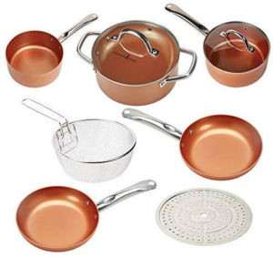 Best Non Stick Copper Cookware Set- [12 Reviews For 2020]