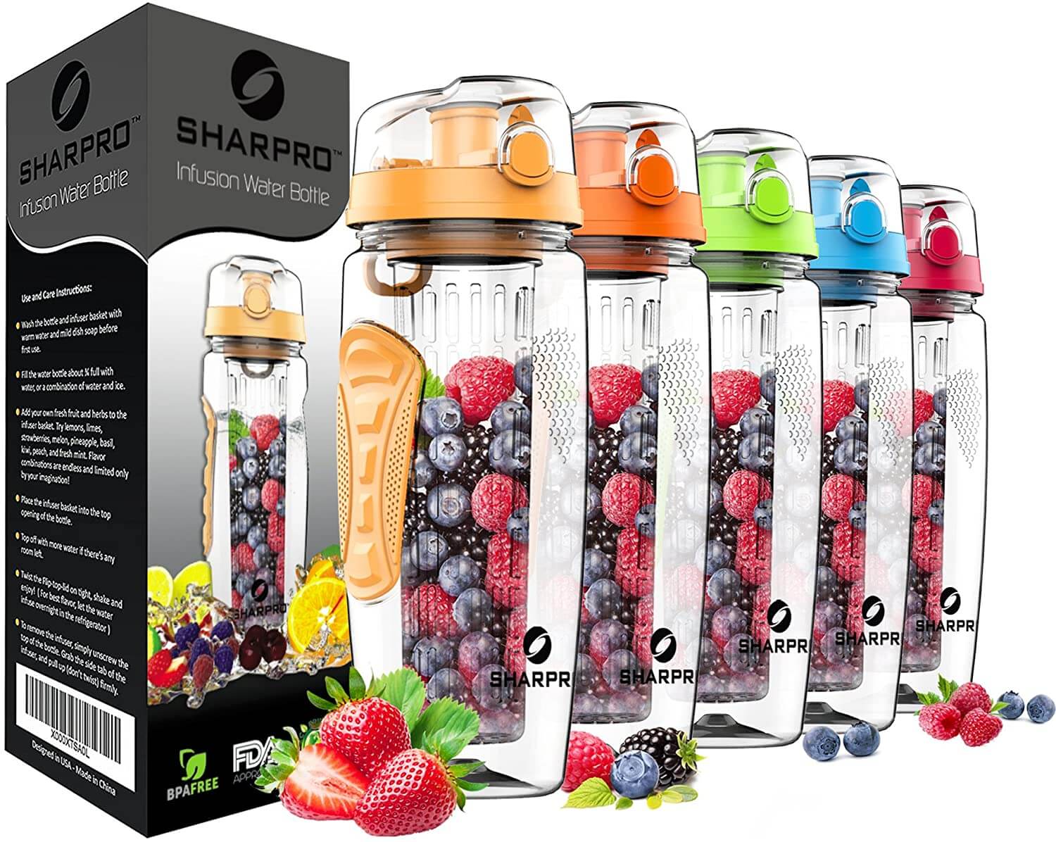 Top 6 Best Fruit Infuser Water Bottles To Buy In 2020 Reviews - KtchnDad